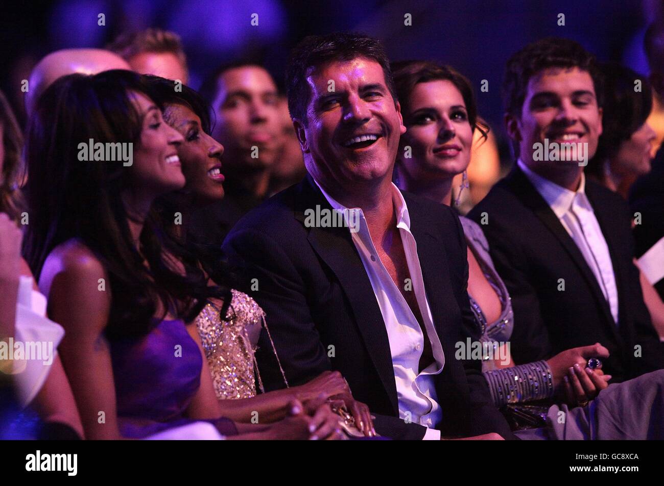Jackie St Claire, Sinitta, Simon Cowell, Cheryl Cole and Joe McElderry ...