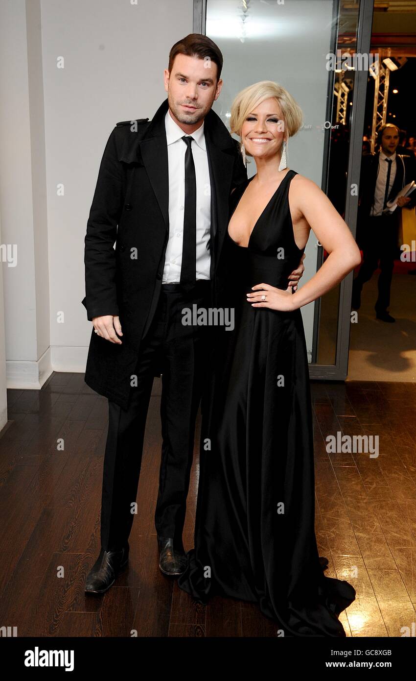 Heidi Range and Dave Berry arriving for the National Television Awards ...
