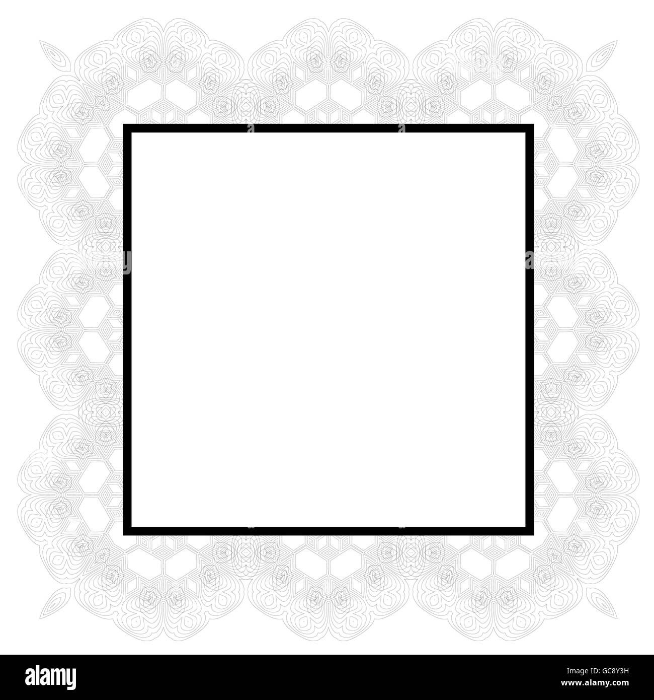 Vintage Retro Square Frame Stock Vector Image & Art - Alamy