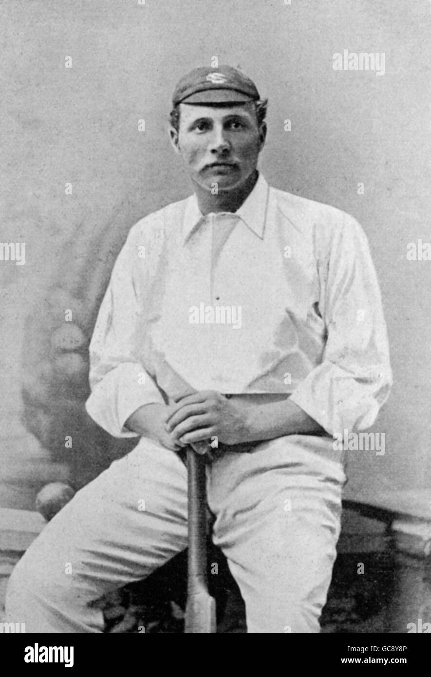 English Cricketer George Lohmann who represented England and Surrey ...