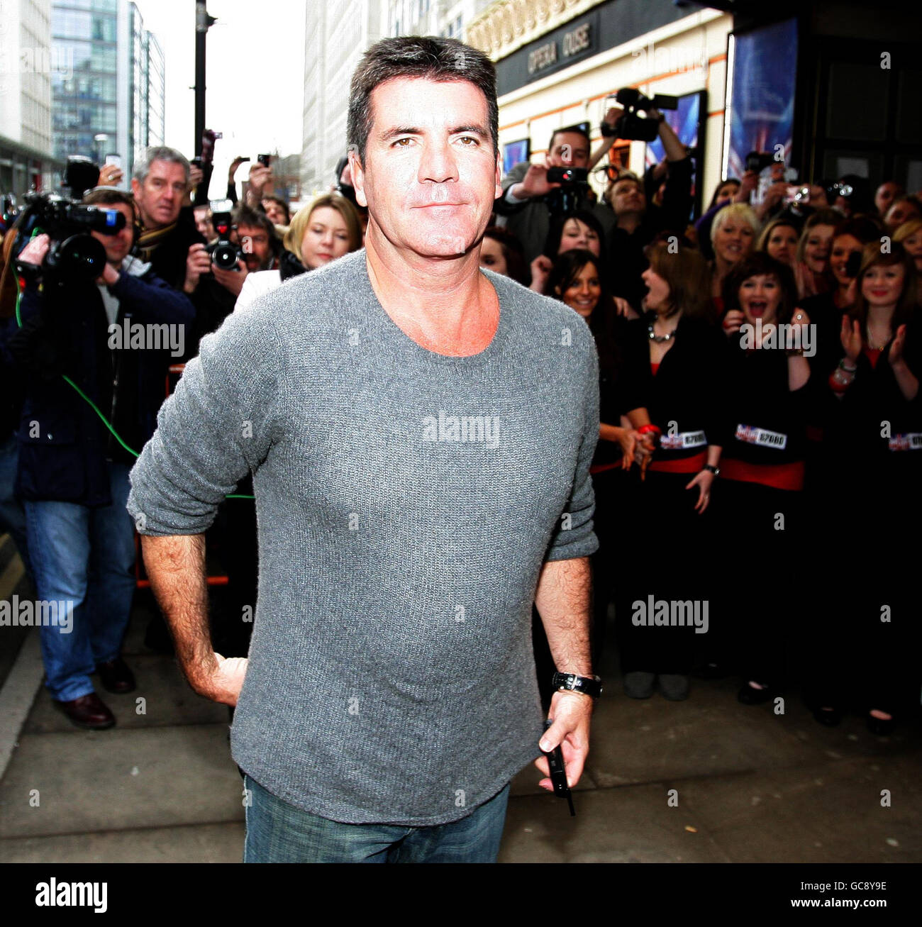 Simon Cowell arrives at the Opera House for the 'Britain's Got Talent ...