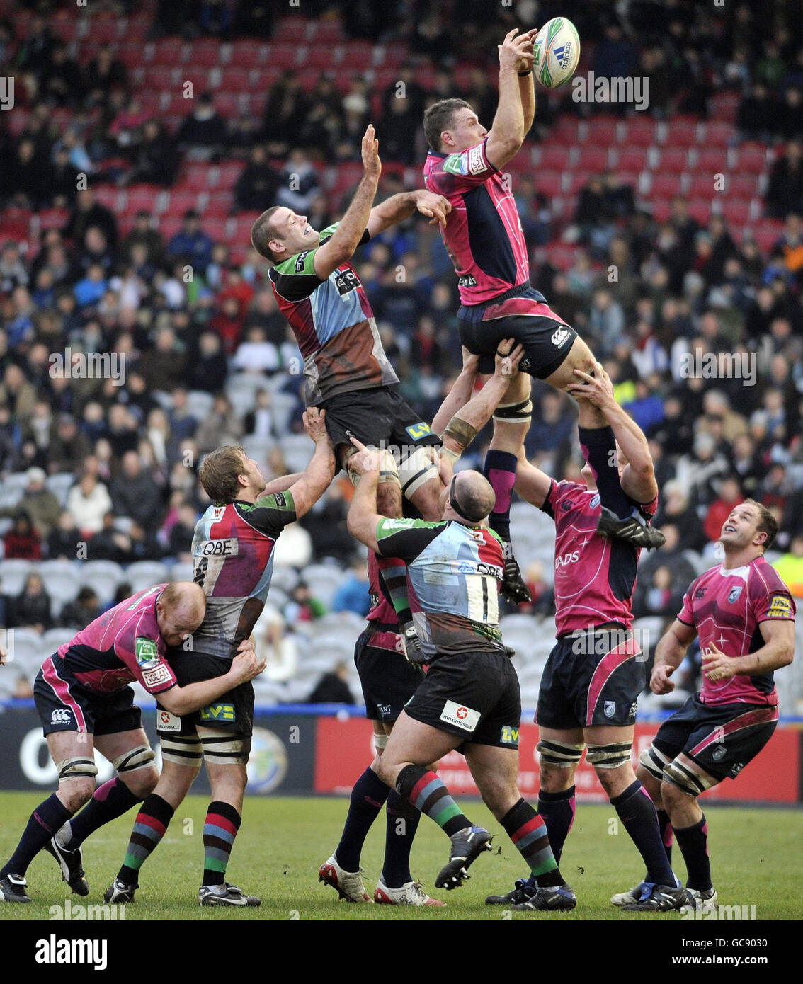 Rugbyu cardiff full length mangpk hi-res stock photography and images ...