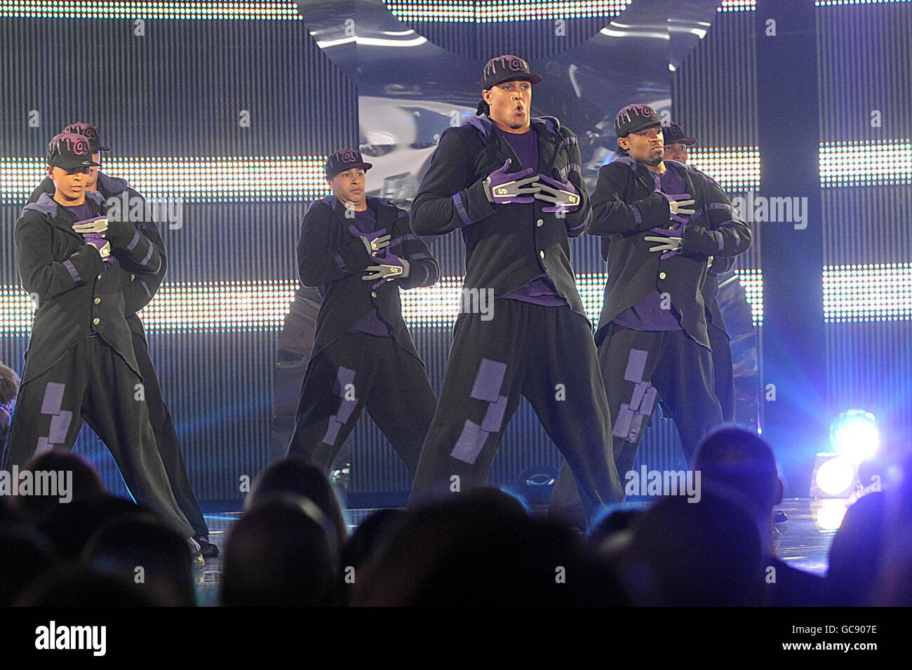 Diversity perform during the first semi final of Sky 1's Got To Dance ...