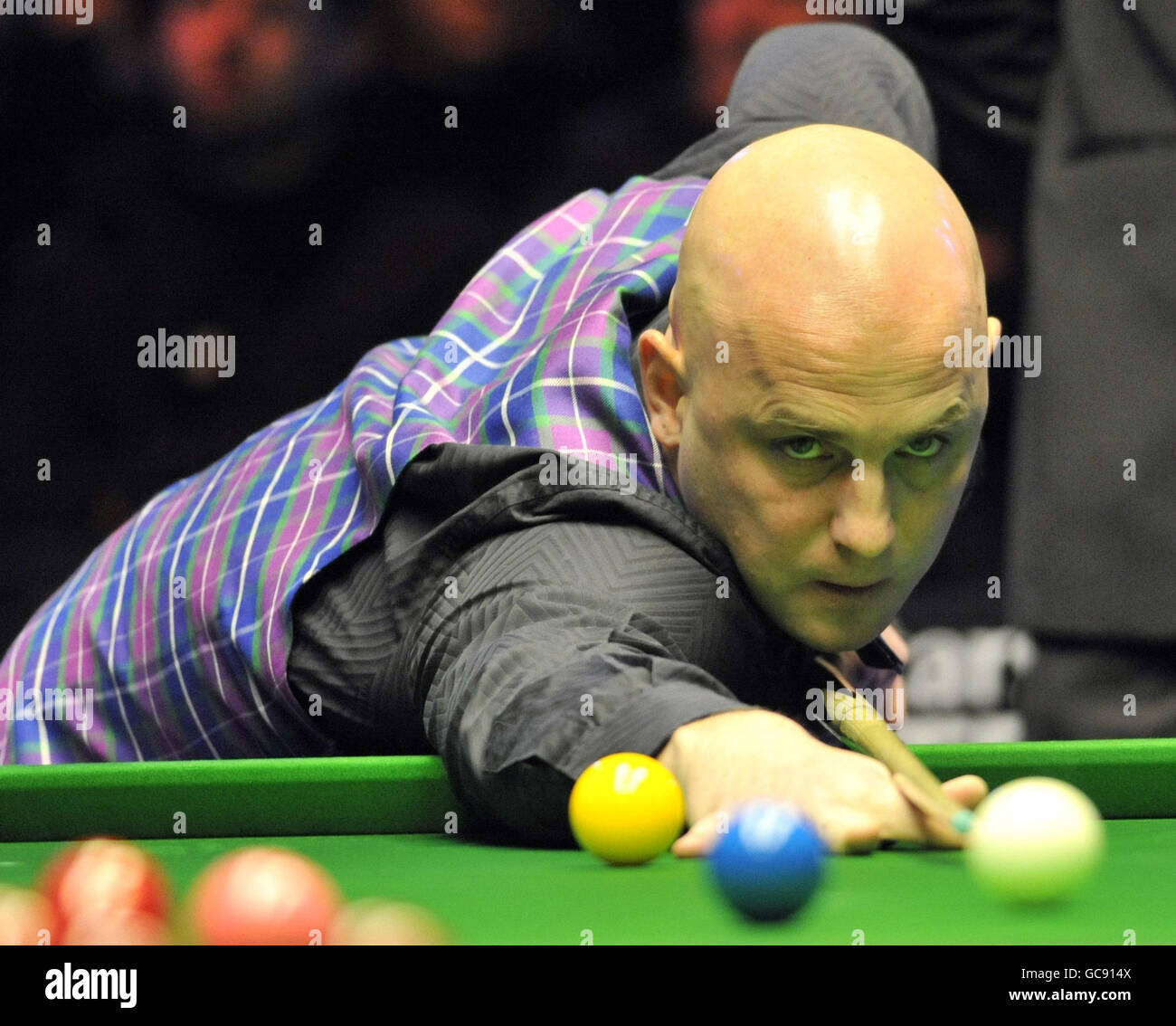 Mark King in action during the The Masters at Wembley Arena, London ...