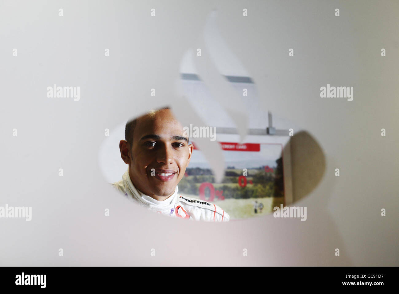 Formula 1 racing driver Lewis Hamilton at the launch of the first ...