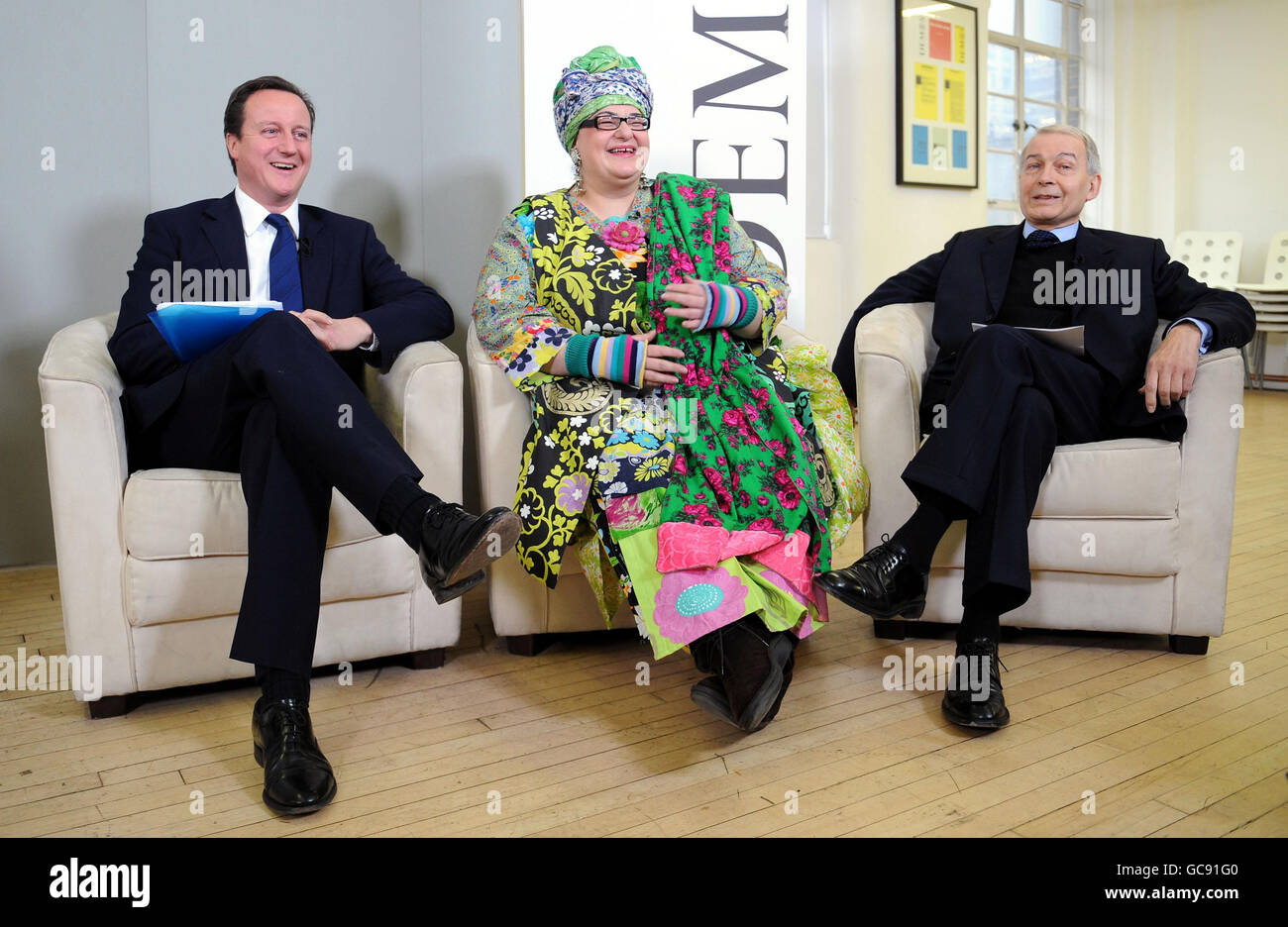 David Cameron at Demos Stock Photo - Alamy