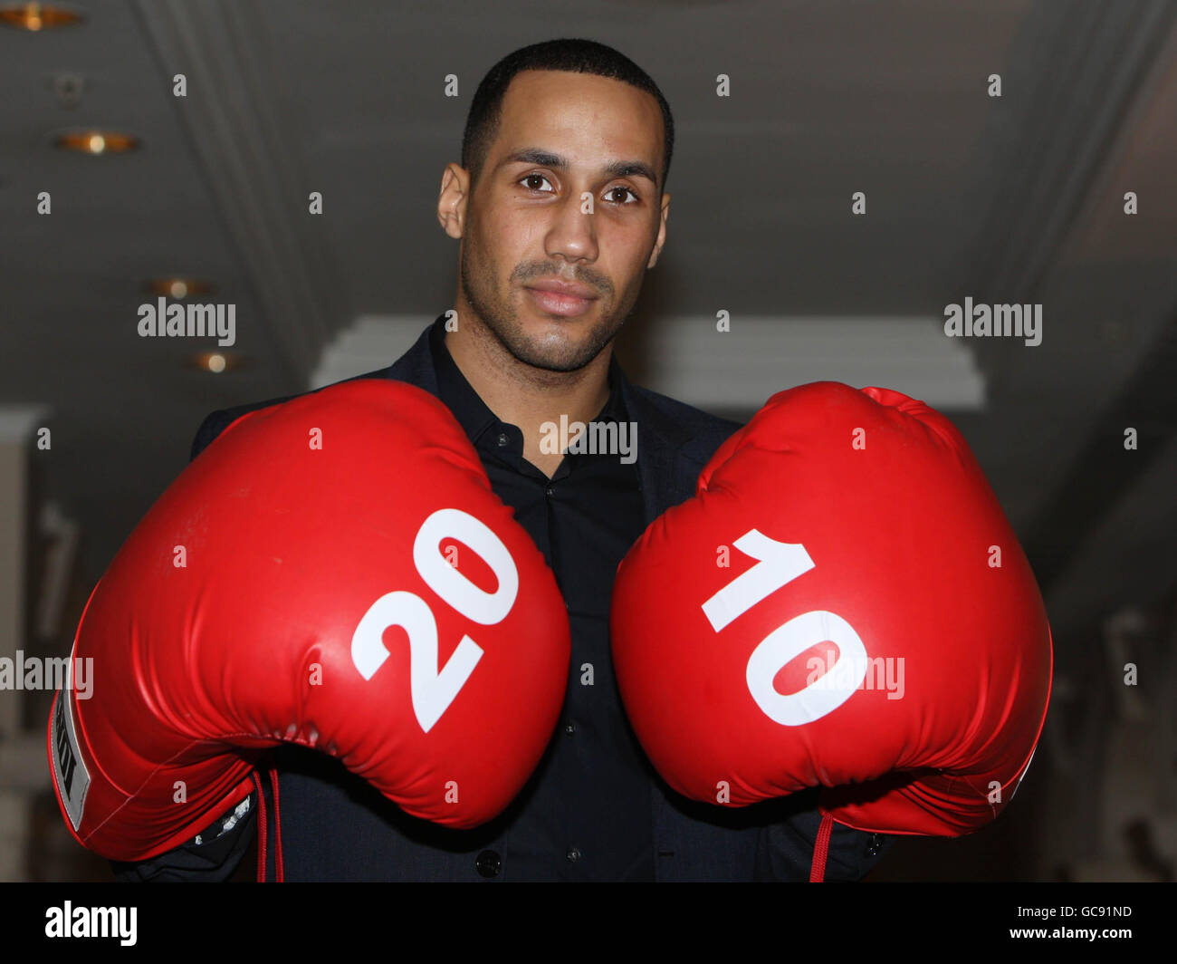 Boxer james degale poses for hi-res stock photography and images - Alamy