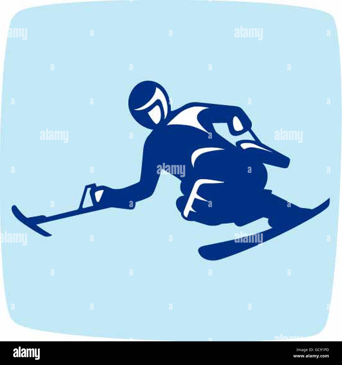 Olympics - Vancouver Paralympic Winter Olympics 2010 - Pictograms Stock ...