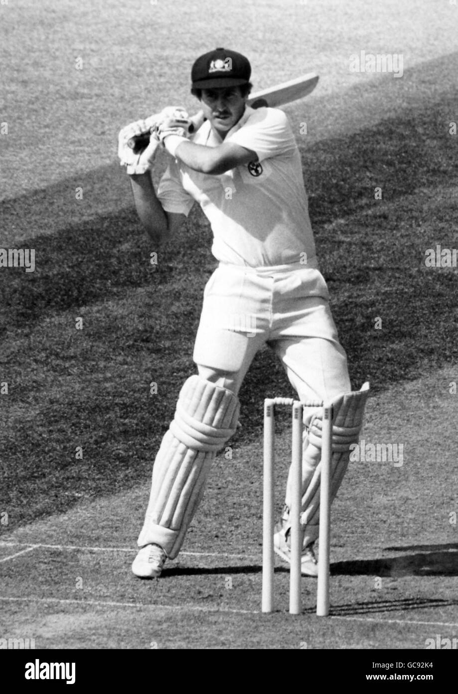 Australian's opening batsman Graeme Wood in fine form Stock Photo - Alamy