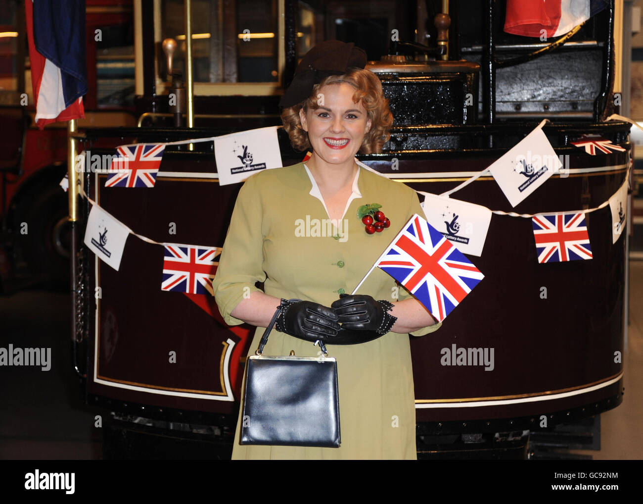 Sally Lindsay launches National Lottery Awards - London Stock Photo - Alamy