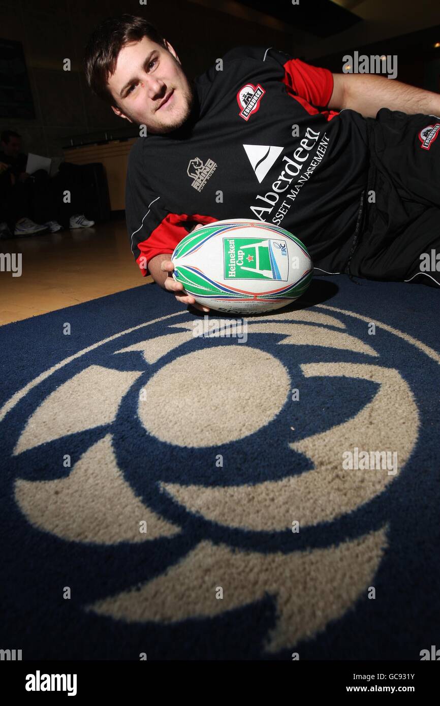 Rugby Union - Edinburgh Team Announcement - Murrayfield Stadium Stock ...