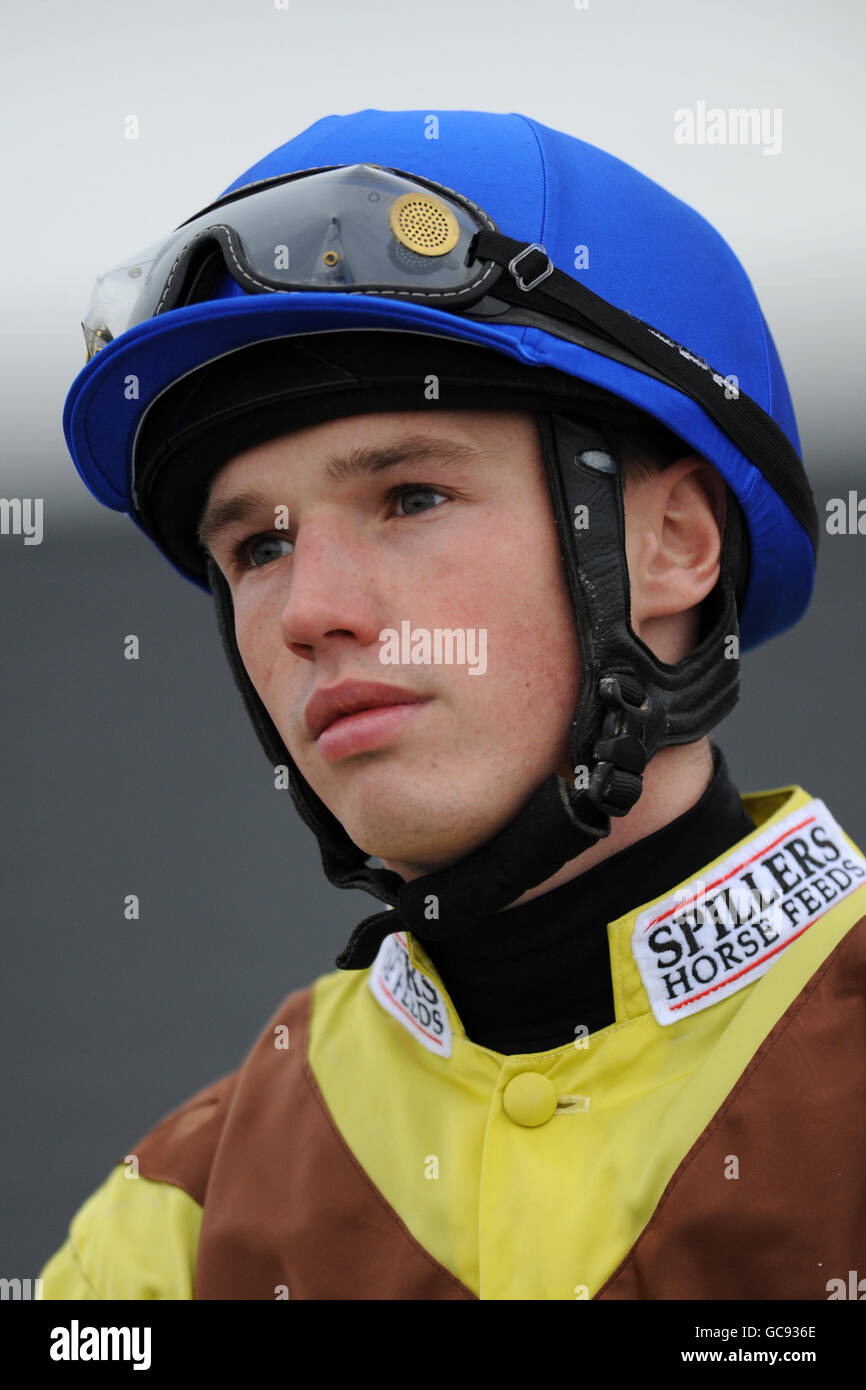 Horse Racing - Southwell Racecourse. Andrew Elliott, jockey Stock Photo ...