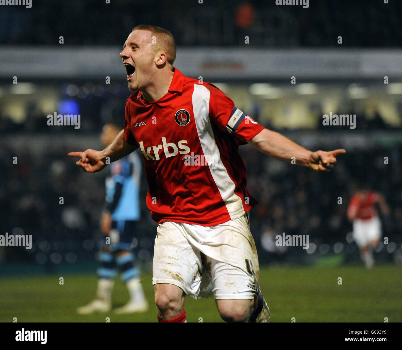 Half length mid football nicky datacoapplies hi-res stock photography ...