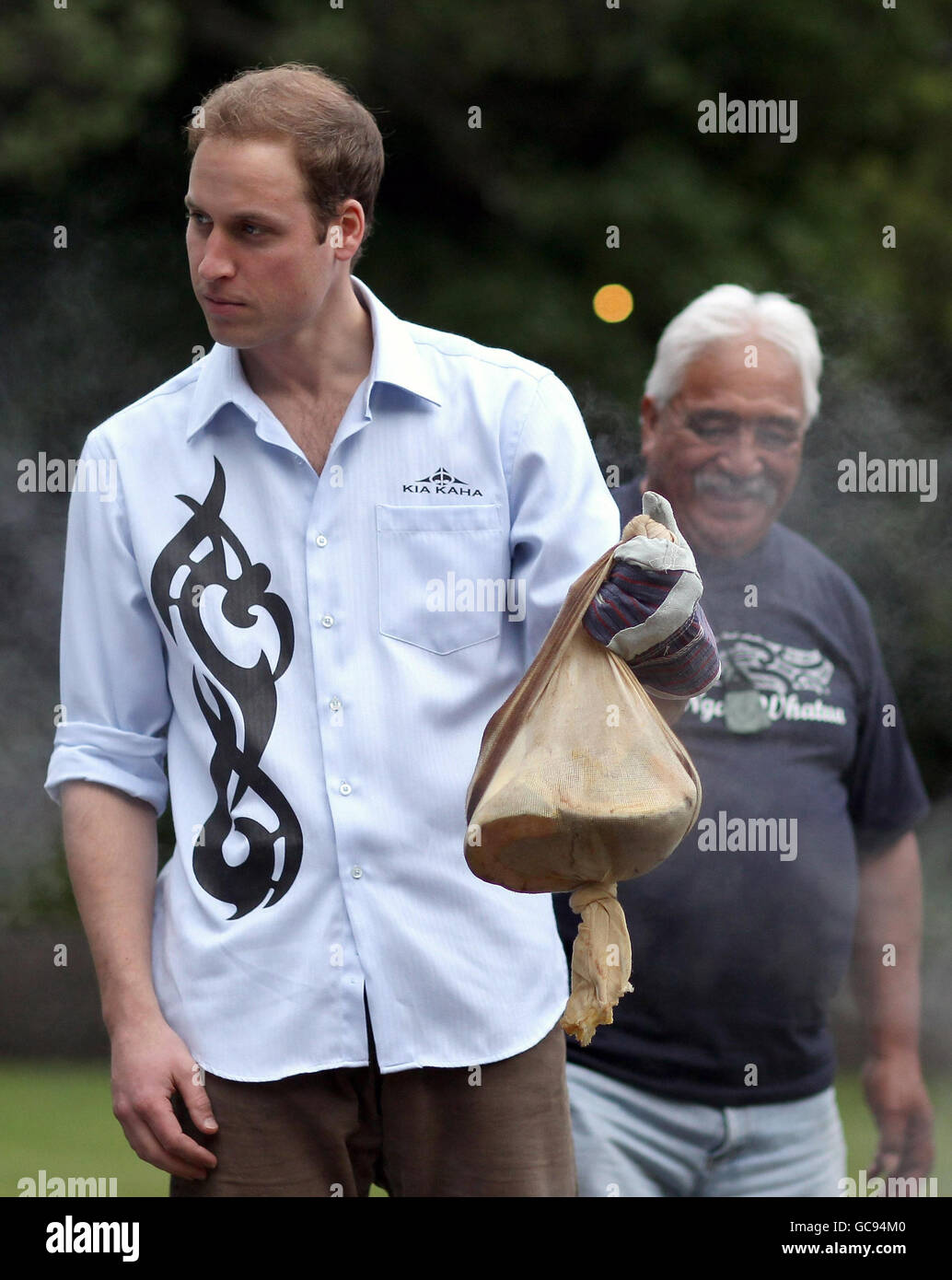 Prince William visits NZ - Day One Stock Photo - Alamy