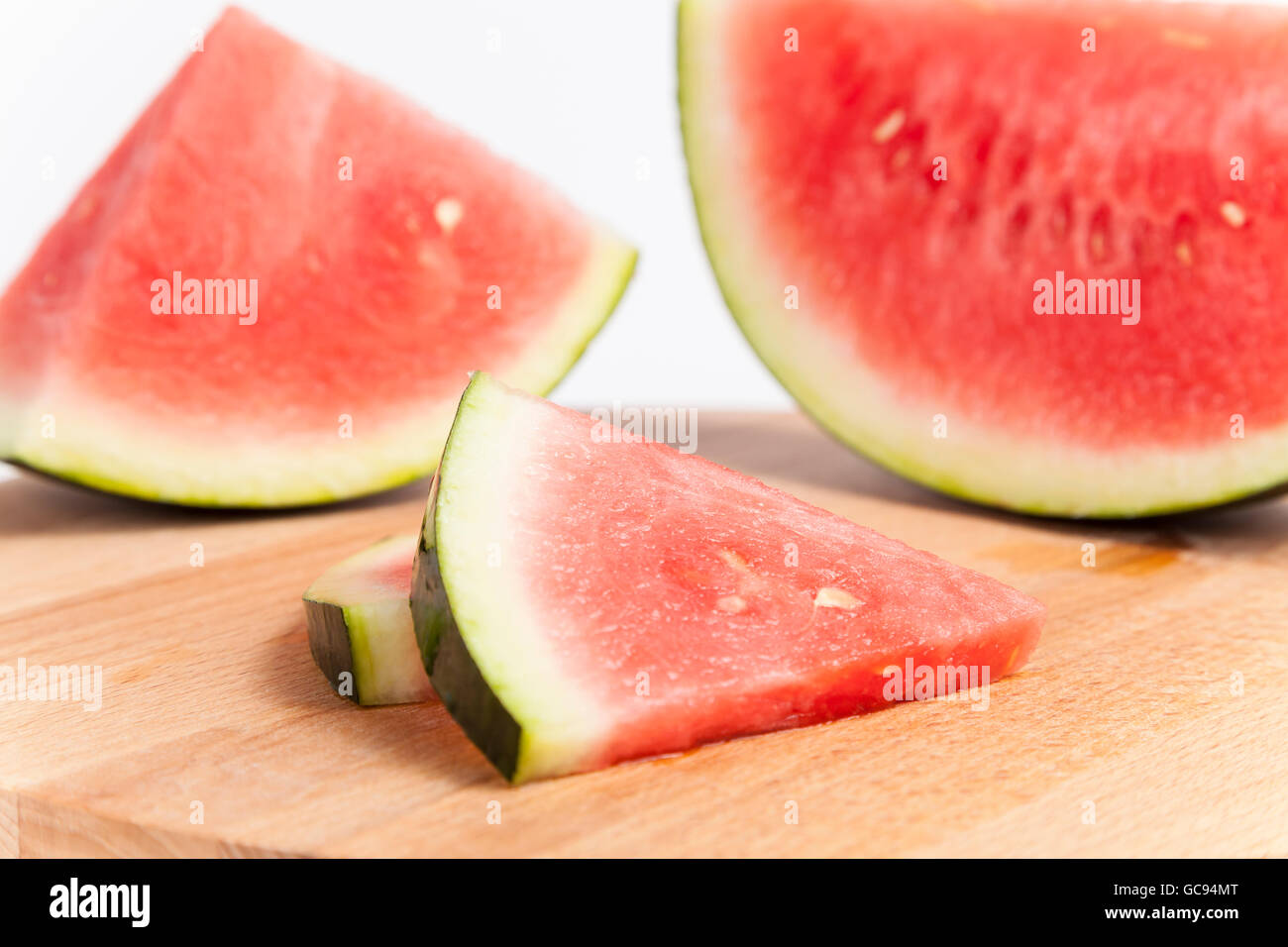 Slice of watermelon Stock Photo - Alamy