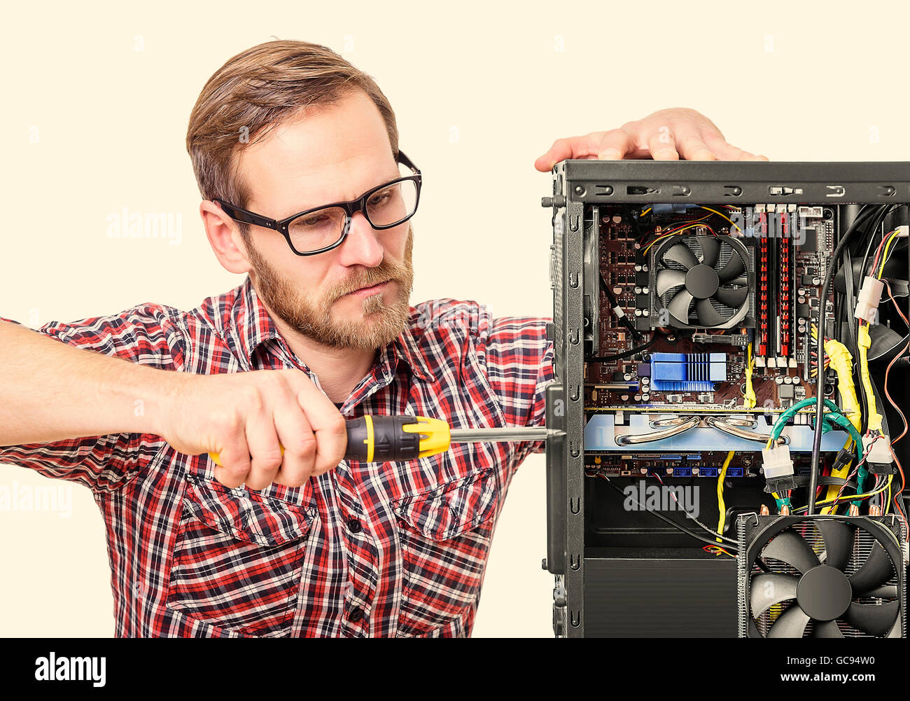 Computer repair image hi-res stock photography and images - Alamy