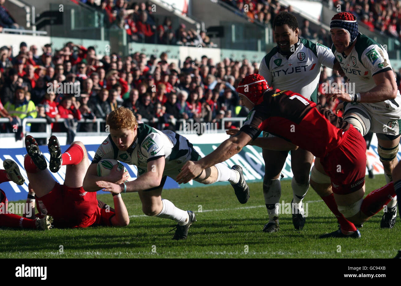 Rugby Union - Heineken Cup - Pool Six - Llanelli Scarlets v London ...