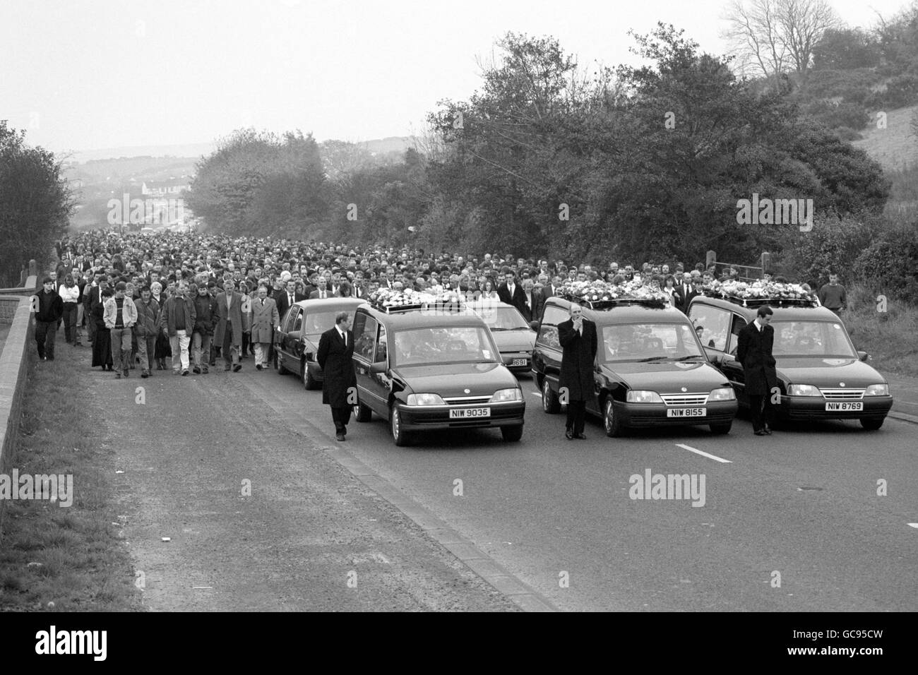 THE FUNERAL PROCESSION OF THREE Stock Photo - Alamy