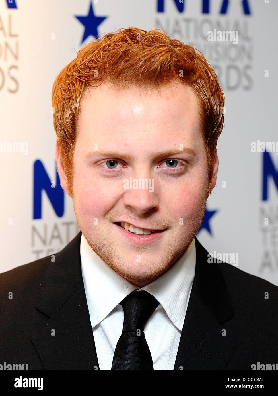 Charlie Clements arriving for the National Television Awards 2010, at ...