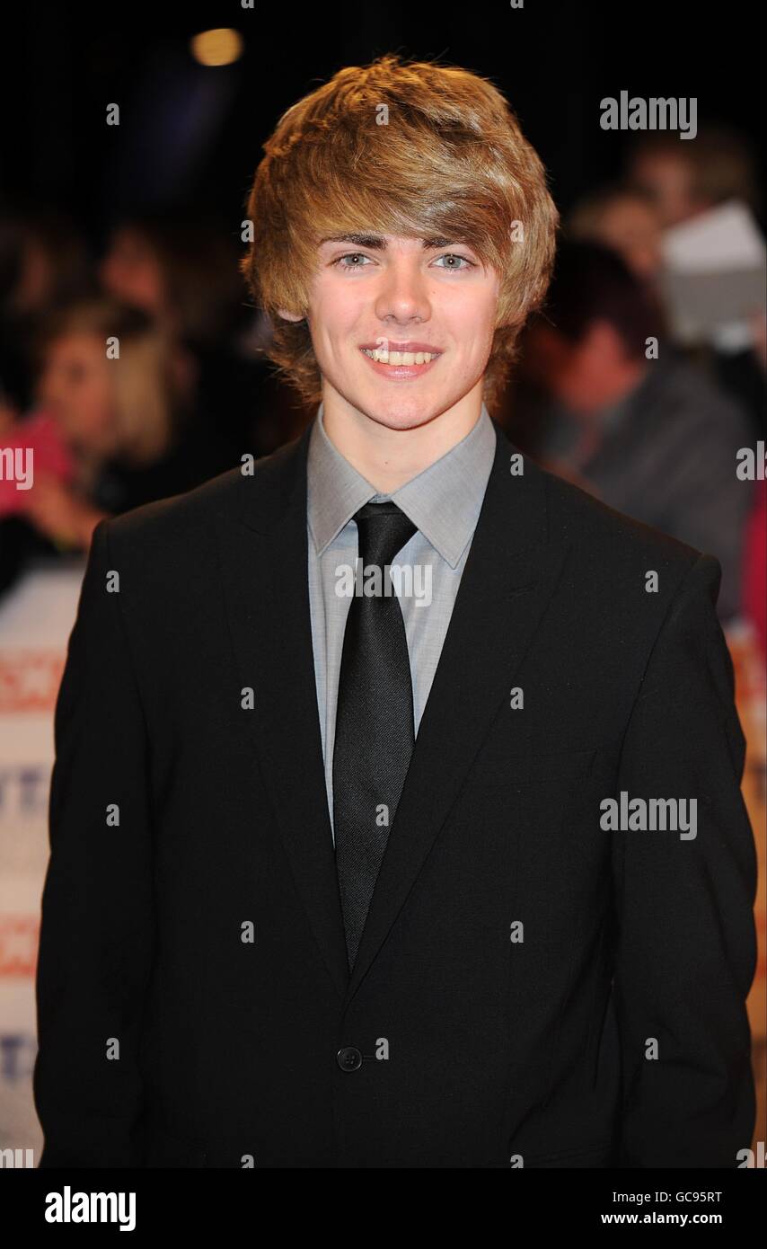 Thomas Law arriving for the National Television Awards 2010, at the 02 ...