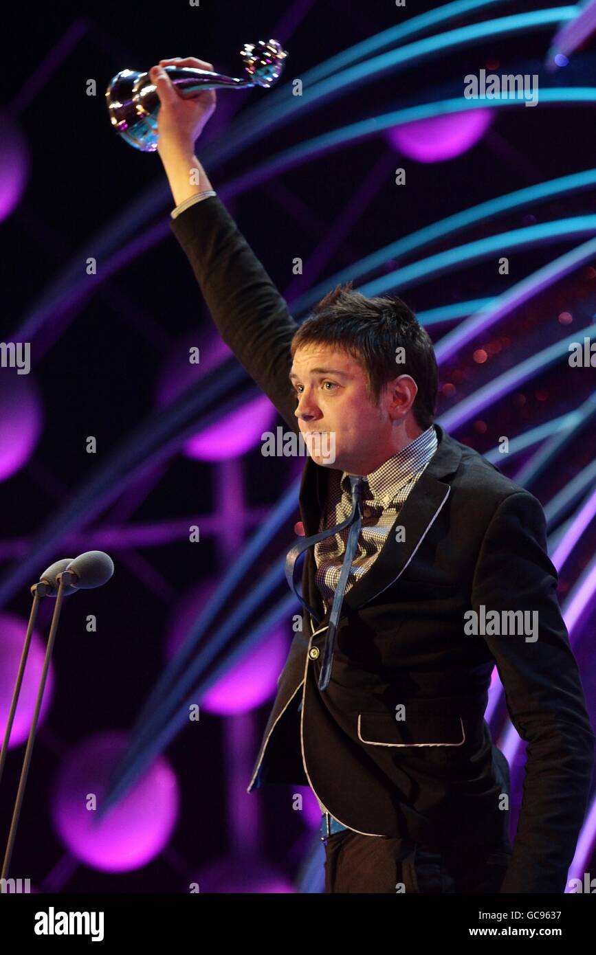 Craig gazey award best newcomer national television awards hi-res stock ...