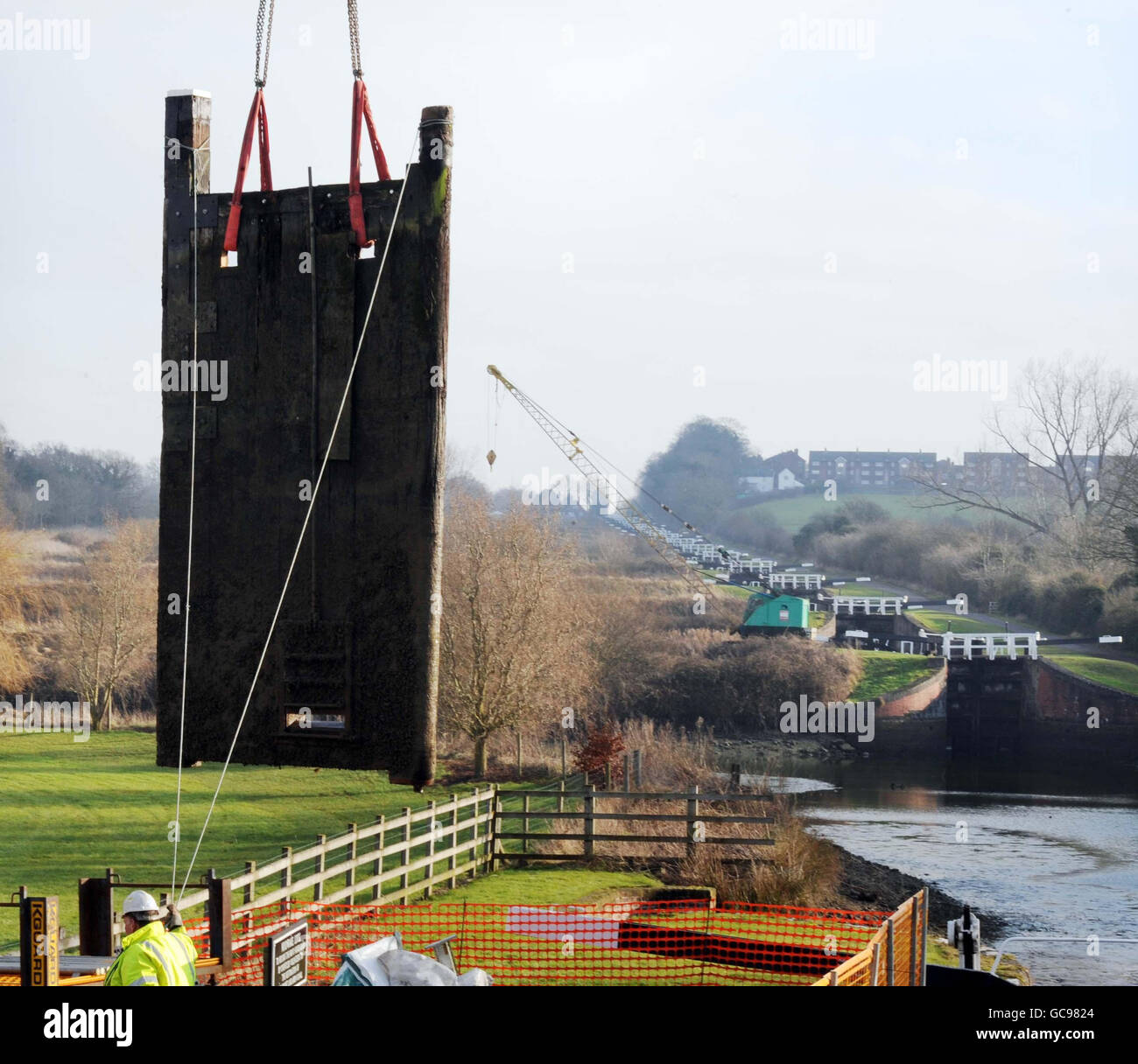 Caen Hill Locks Stock Photo - Alamy
