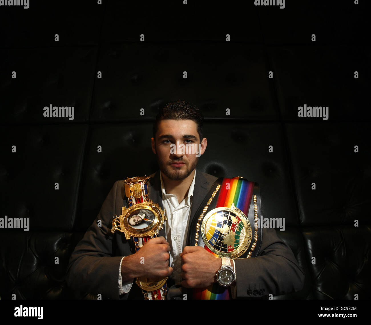 Boxing - Nathan Cleverly Press Conference - Little Italy Stock Photo ...