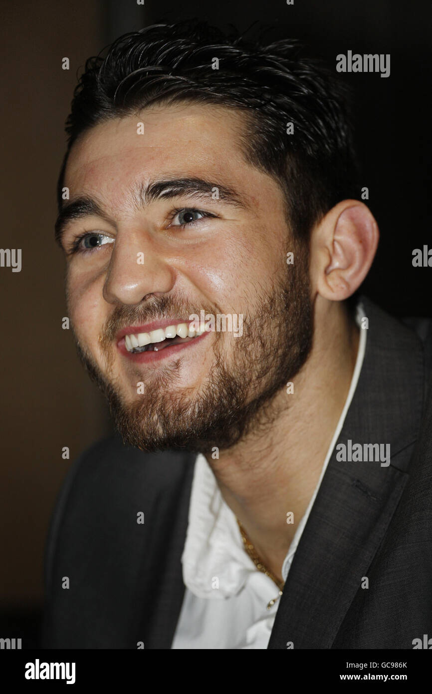 Boxing - Nathan Cleverly Press Conference - Little Italy Stock Photo ...