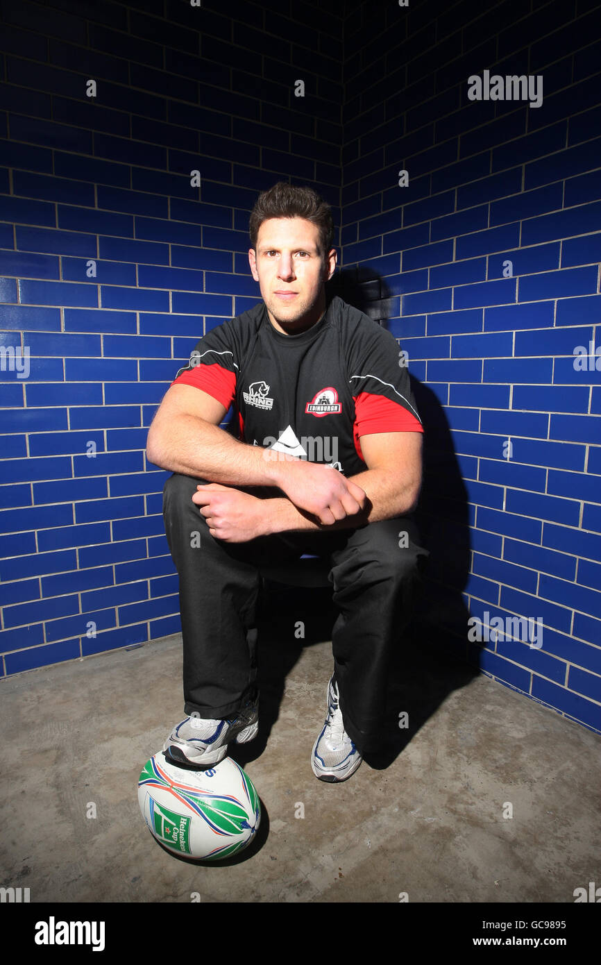 Rugby Union - Edinburgh Rugby Team Announcement - Murrayfield. David ...