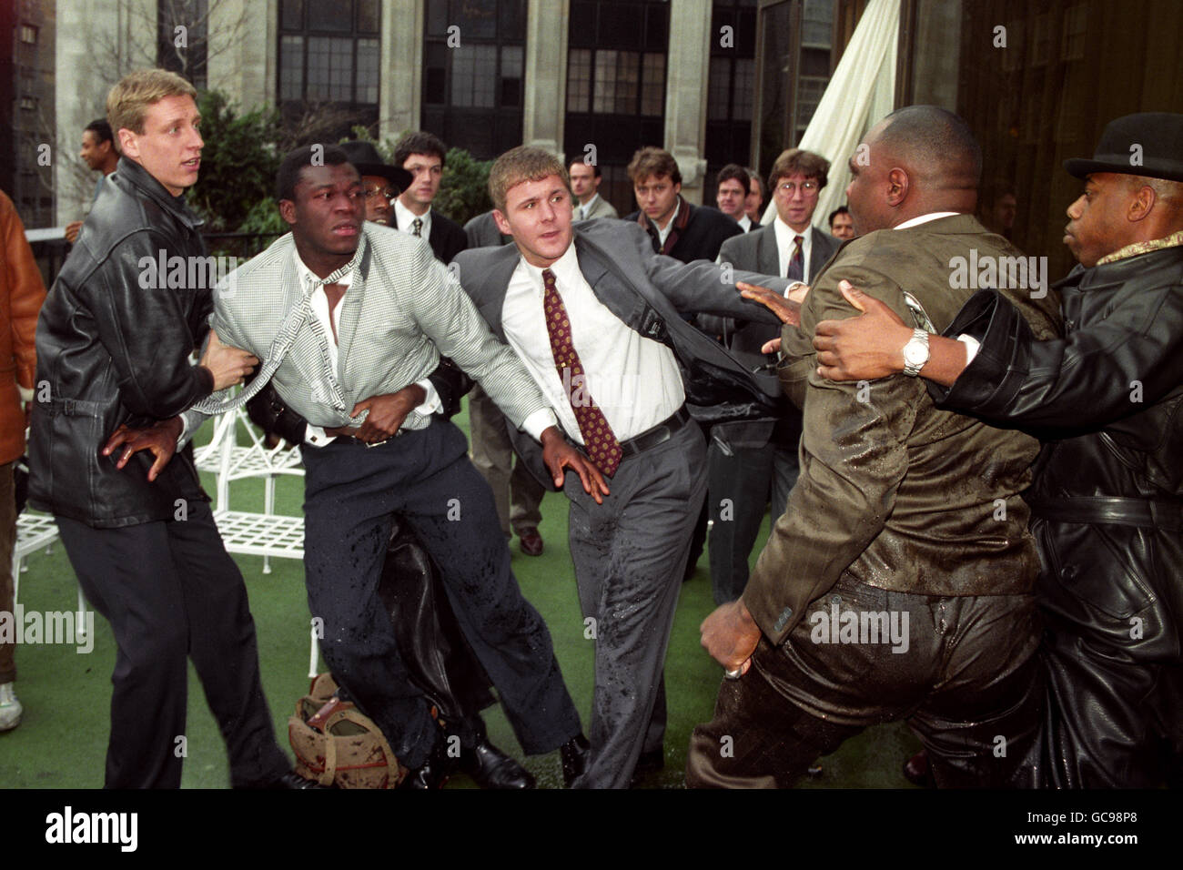Herbie hide l and wbo heavyweight champion hi-res stock photography and ...