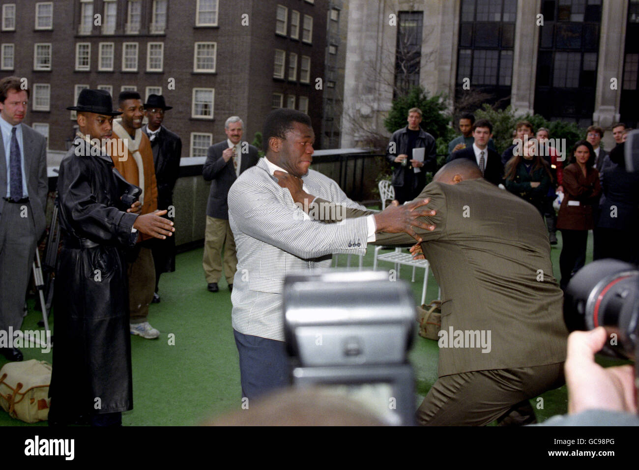 Boxing - WBO Heavyweight Title - Herbie Hide and Michael Bentt Press ...