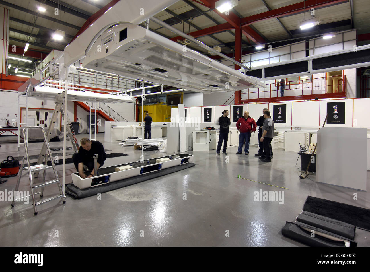 Lotus F1 Racing Factory - Norfolk Stock Photo - Alamy