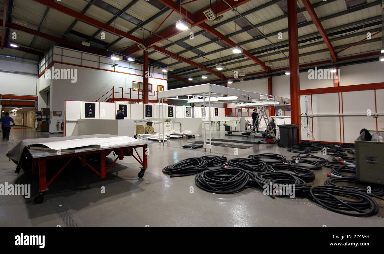 Lotus F1 Racing Factory - Norfolk Stock Photo - Alamy