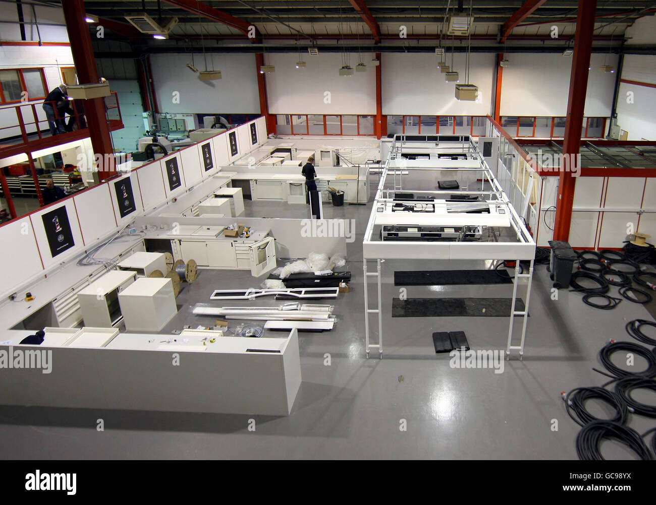 Lotus F1 Racing Factory - Norfolk. General view of the Lotus F1 Racing ...