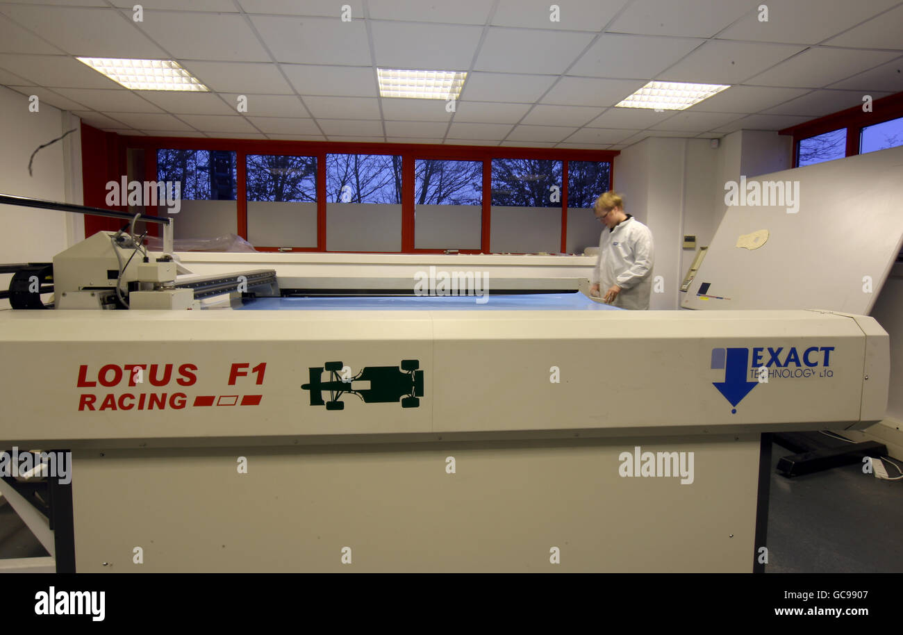 Lotus F1 Racing Factory - Norfolk Stock Photo - Alamy