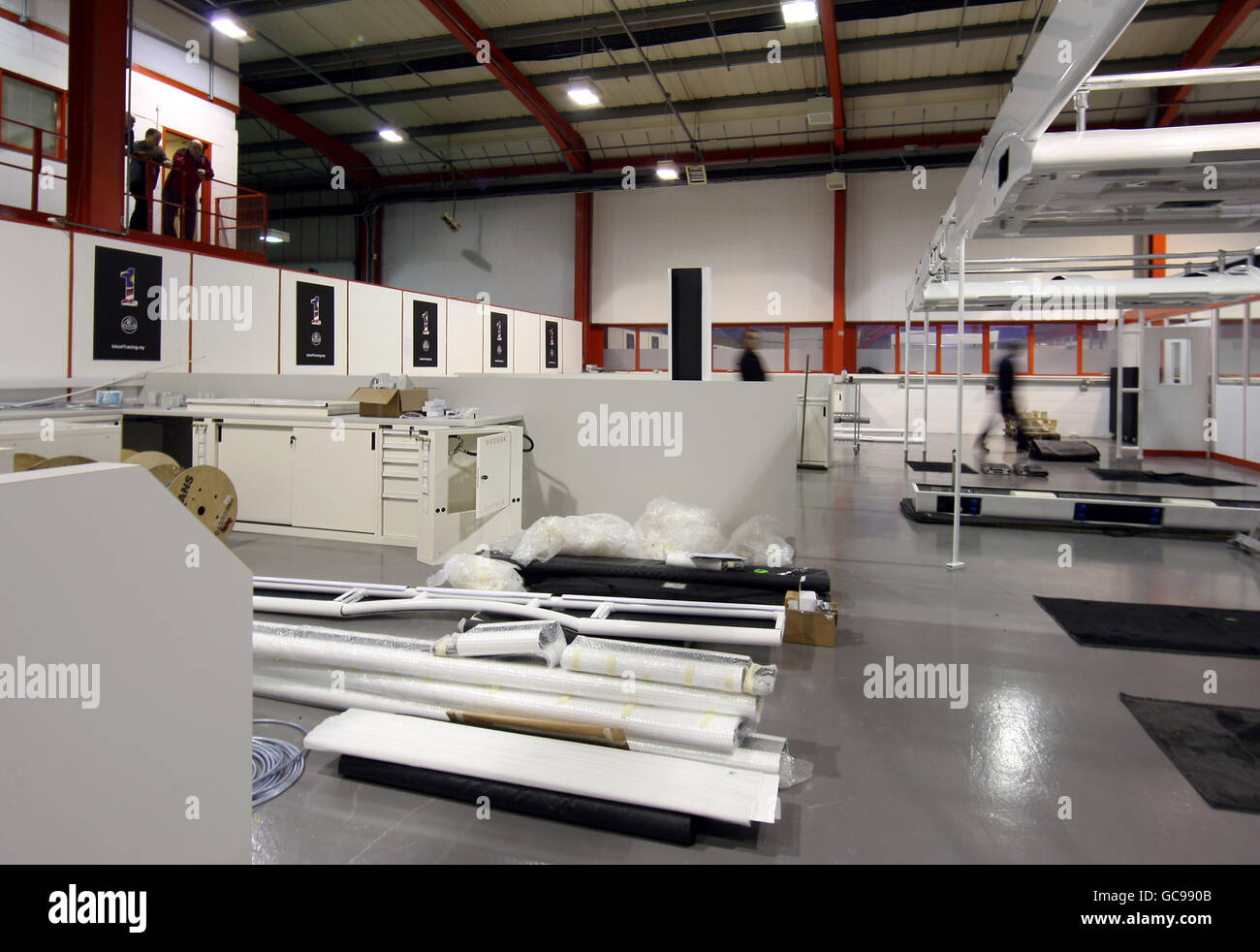 Lotus F1 Racing Factory - Norfolk Stock Photo - Alamy