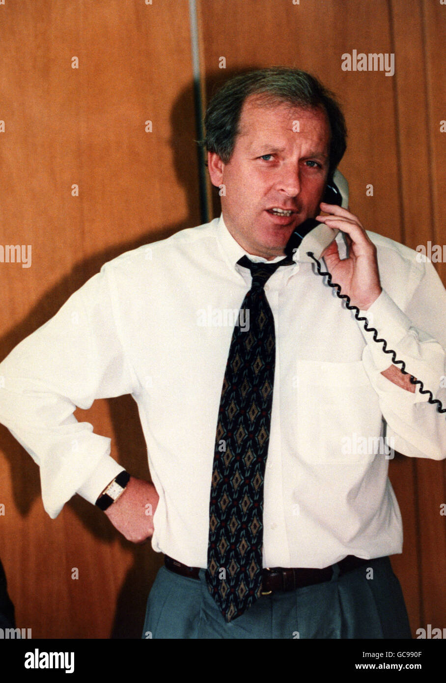 Newspaper Editor Working