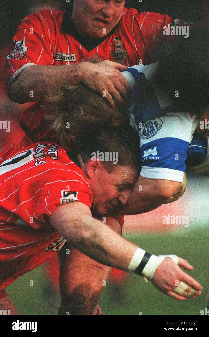RUGBY LEAGUE. ANDY GREGORY, SALFORD Stock Photo - Alamy
