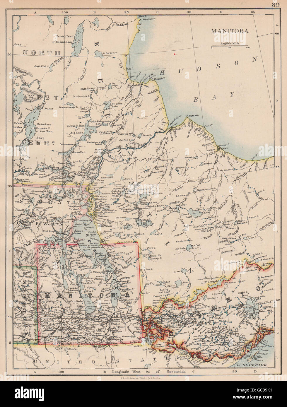 Canadian pacific map hi-res stock photography and images - Alamy