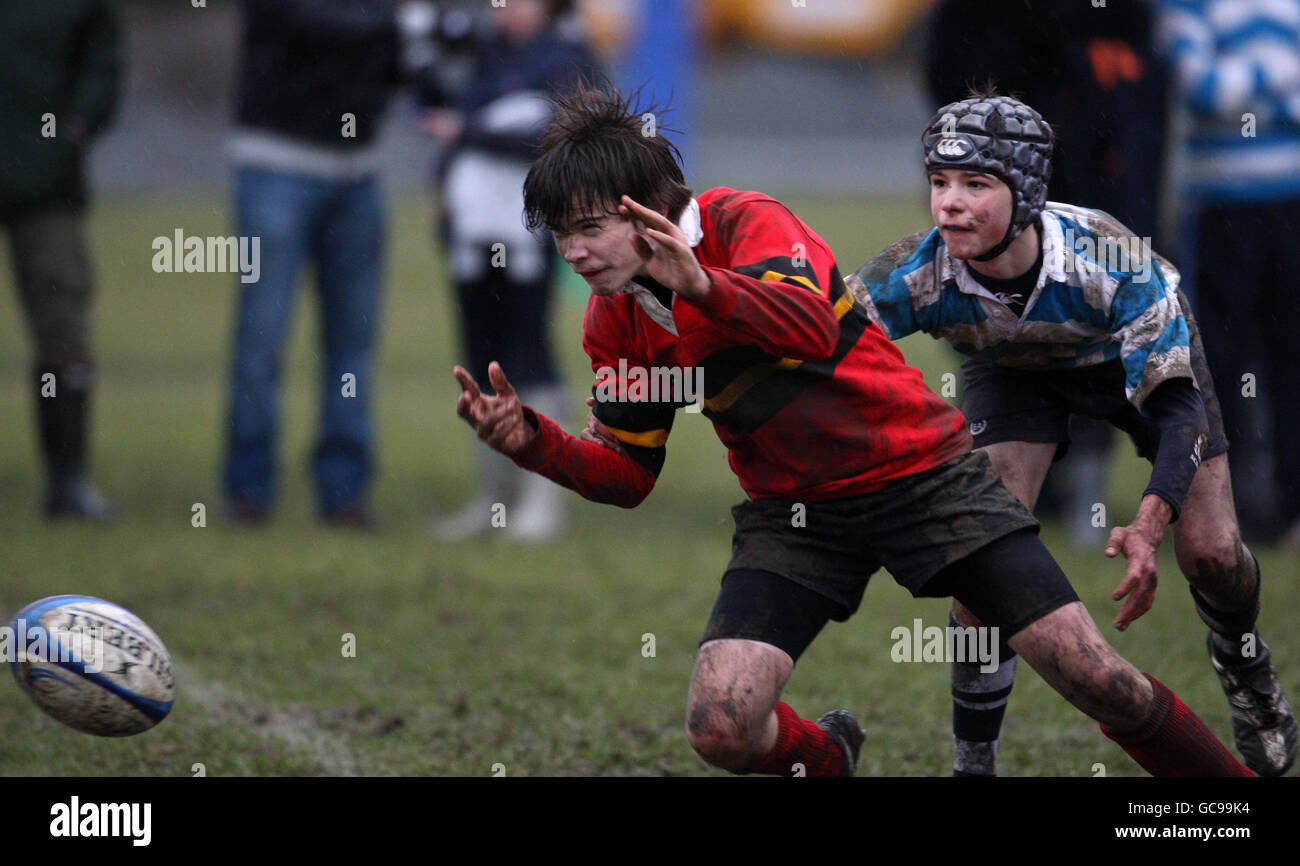 Rugby Union - Brewin Dolphin Scottish Schools Cup U15 - Semi Final ...