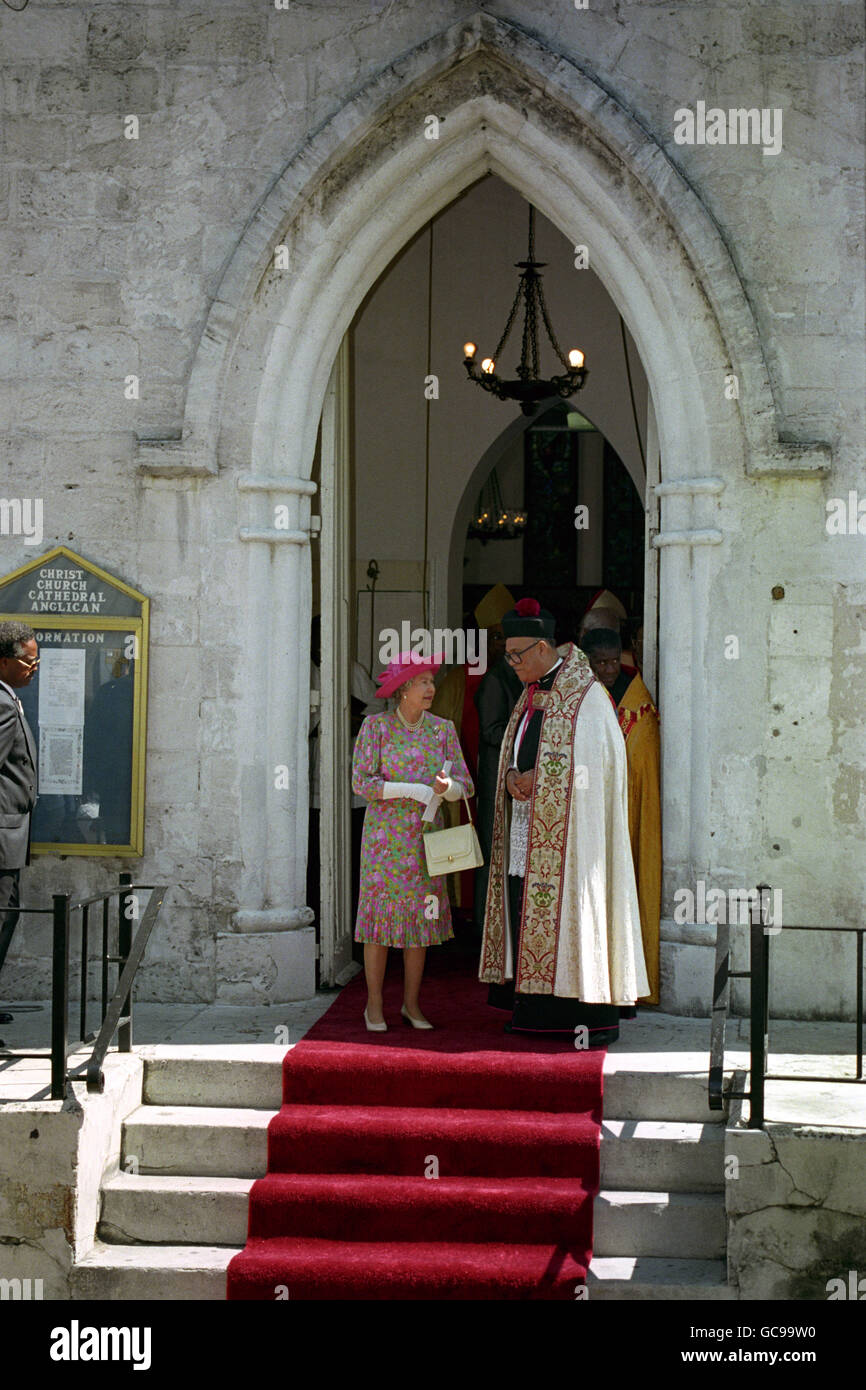 Royalty - Queen Elizabeth II Visit to the Bahamas Stock Photo - Alamy