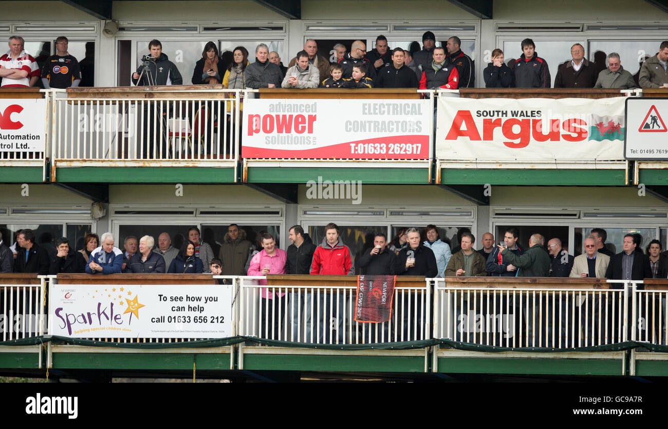 Crowd fans spectators boxes corporate gv general view hi-res stock ...