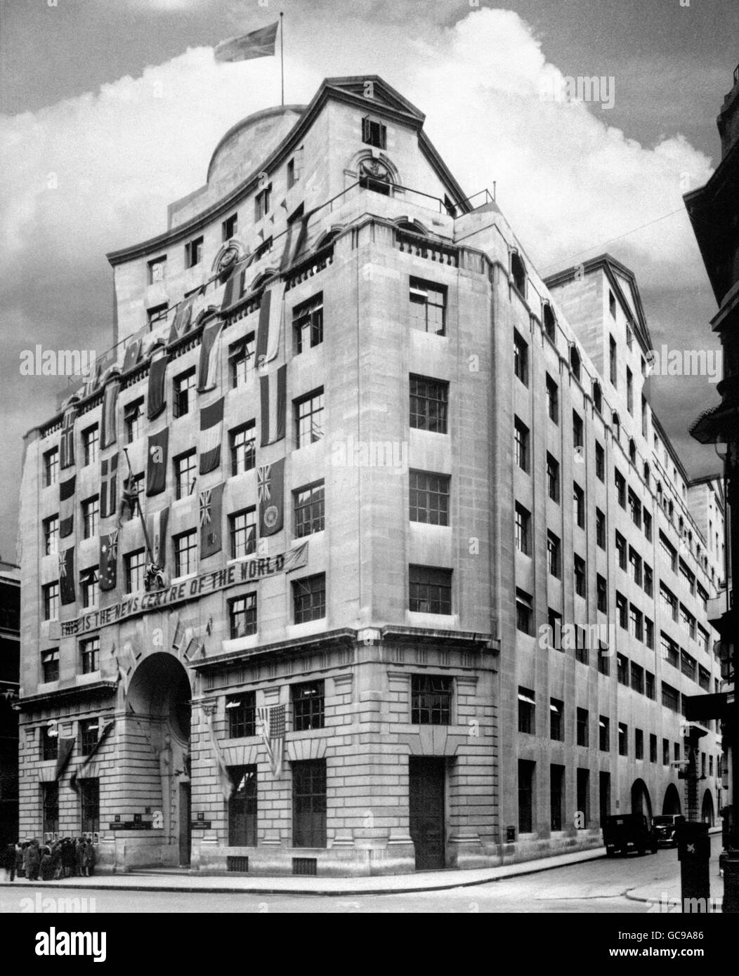 Reuters and Press Association Head Office, 85 Fleet Street, London ...