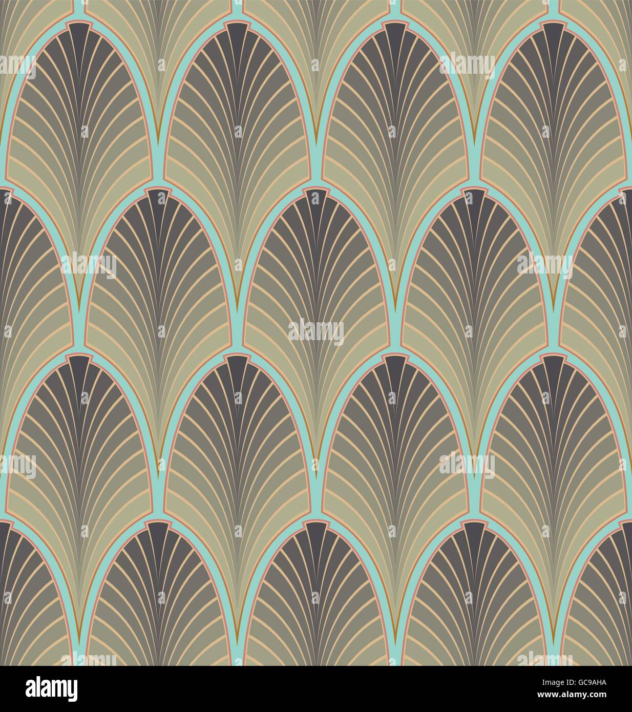 Art nouveau pattern hi-res stock photography and images - Alamy