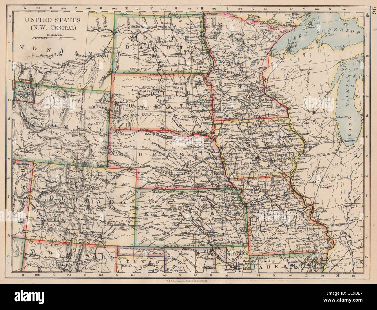 USA PLAINS STATES. Iowa Minnesota Kansas NE ND SD Colorado. JOHNSTON ...