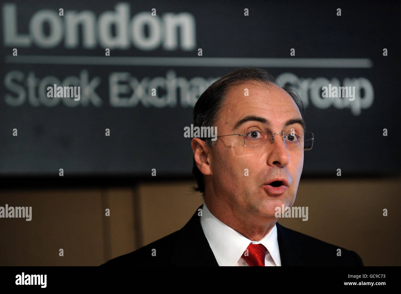 Chief executive of the lse hi-res stock photography and images - Alamy