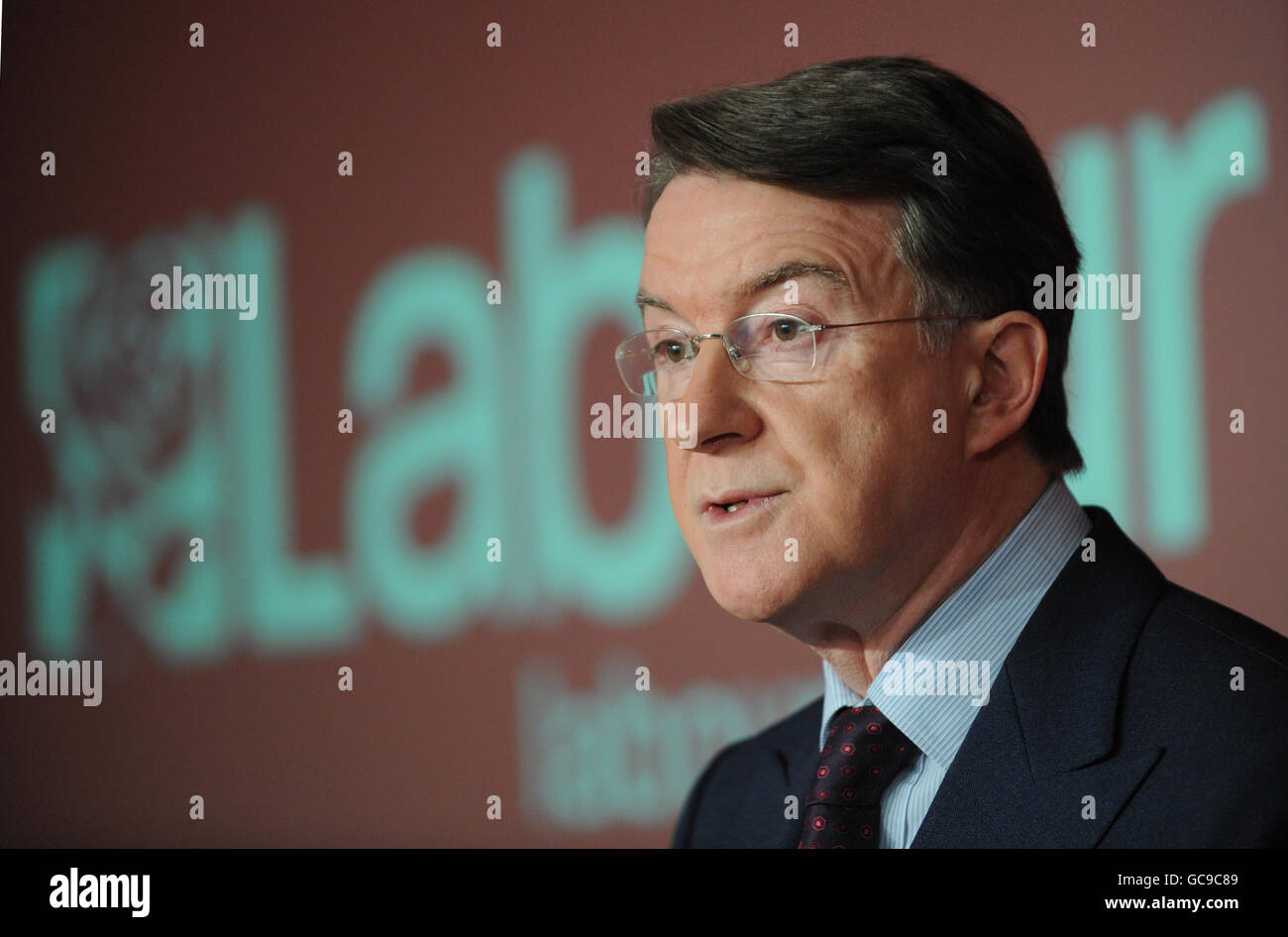 Politics head head shot peter mandelson hi-res stock photography and ...