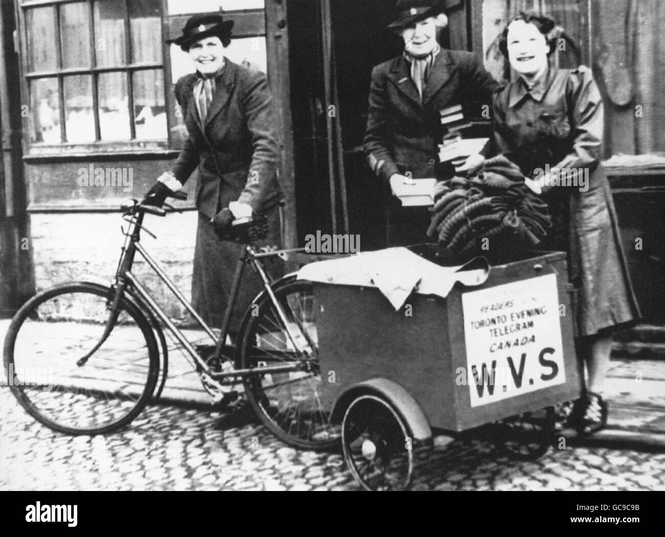 The traditional face of the womens royal voluntary service hi-res stock ...