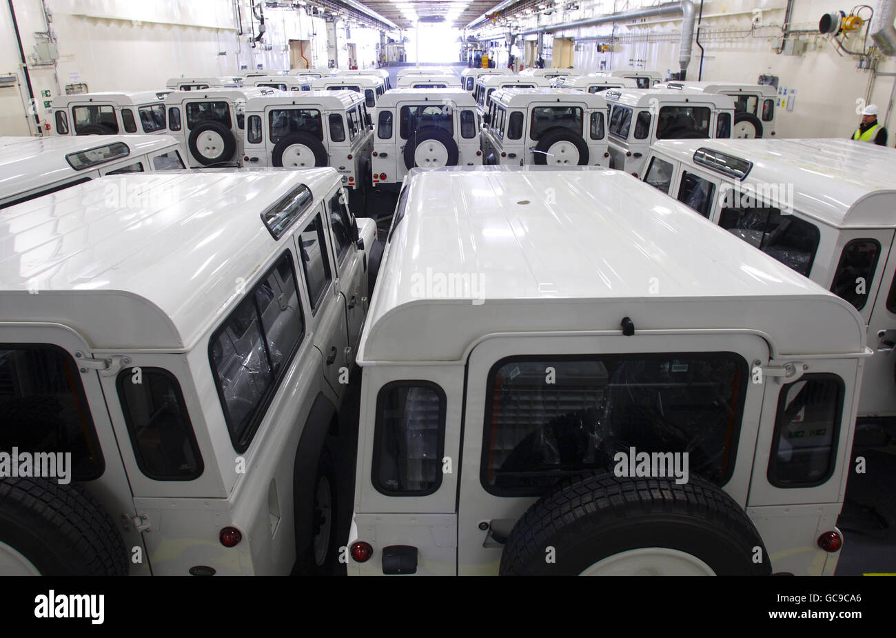 Aid equipment for Haiti loaded on to supply ship Stock Photo - Alamy