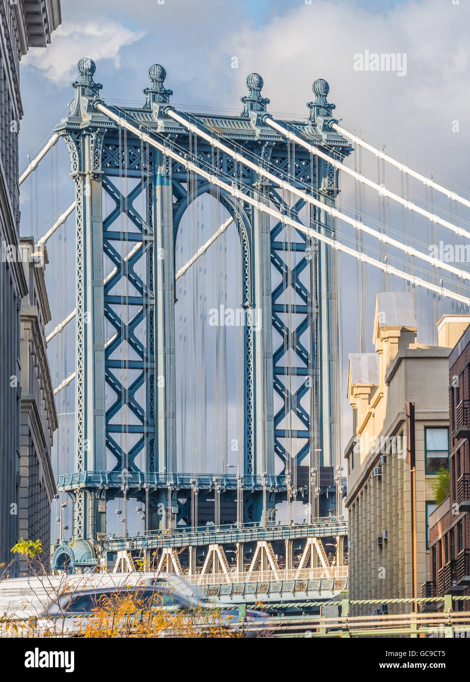 View of the Manhattan Bridge from the Dumbo (Down Under the Manhattan ...